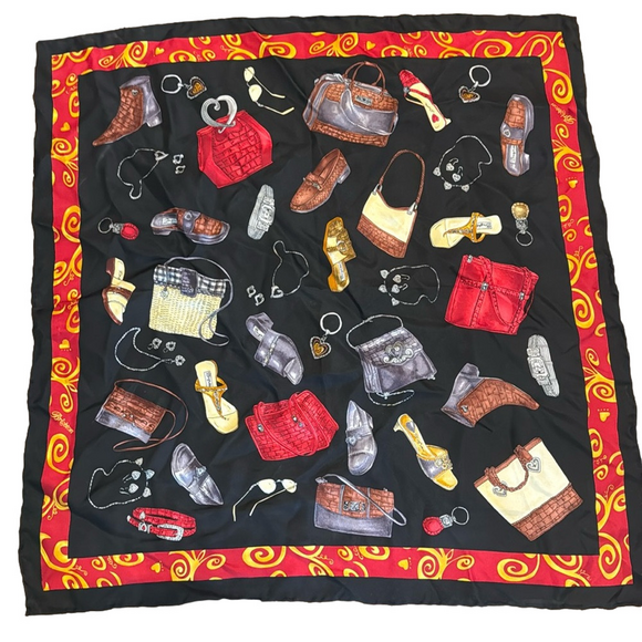 Brighton | Accessories | Brighton Square Silk Scarf | Poshmark